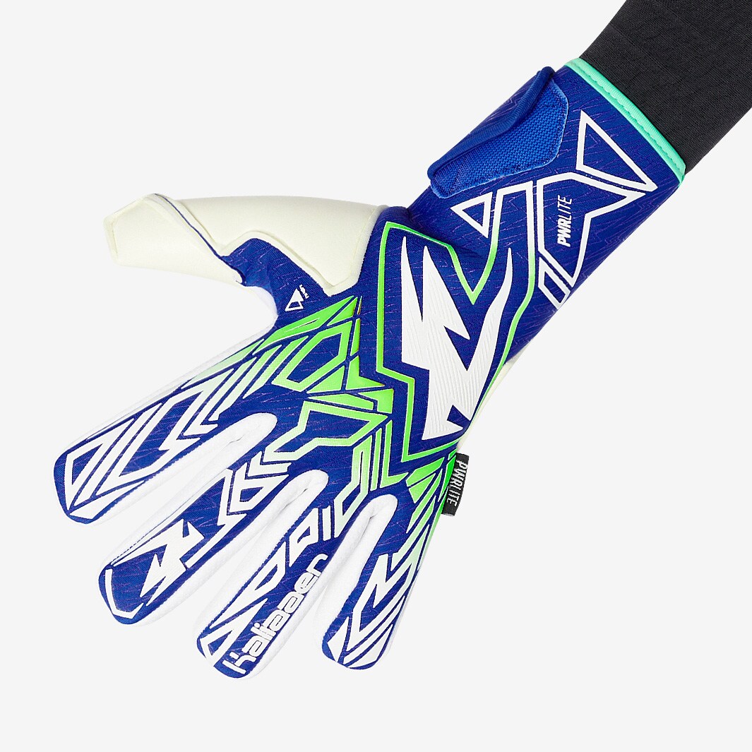Kaliaaer Faderblaze Azure Negative - Blue/Green/White - Mens GK Gloves ...