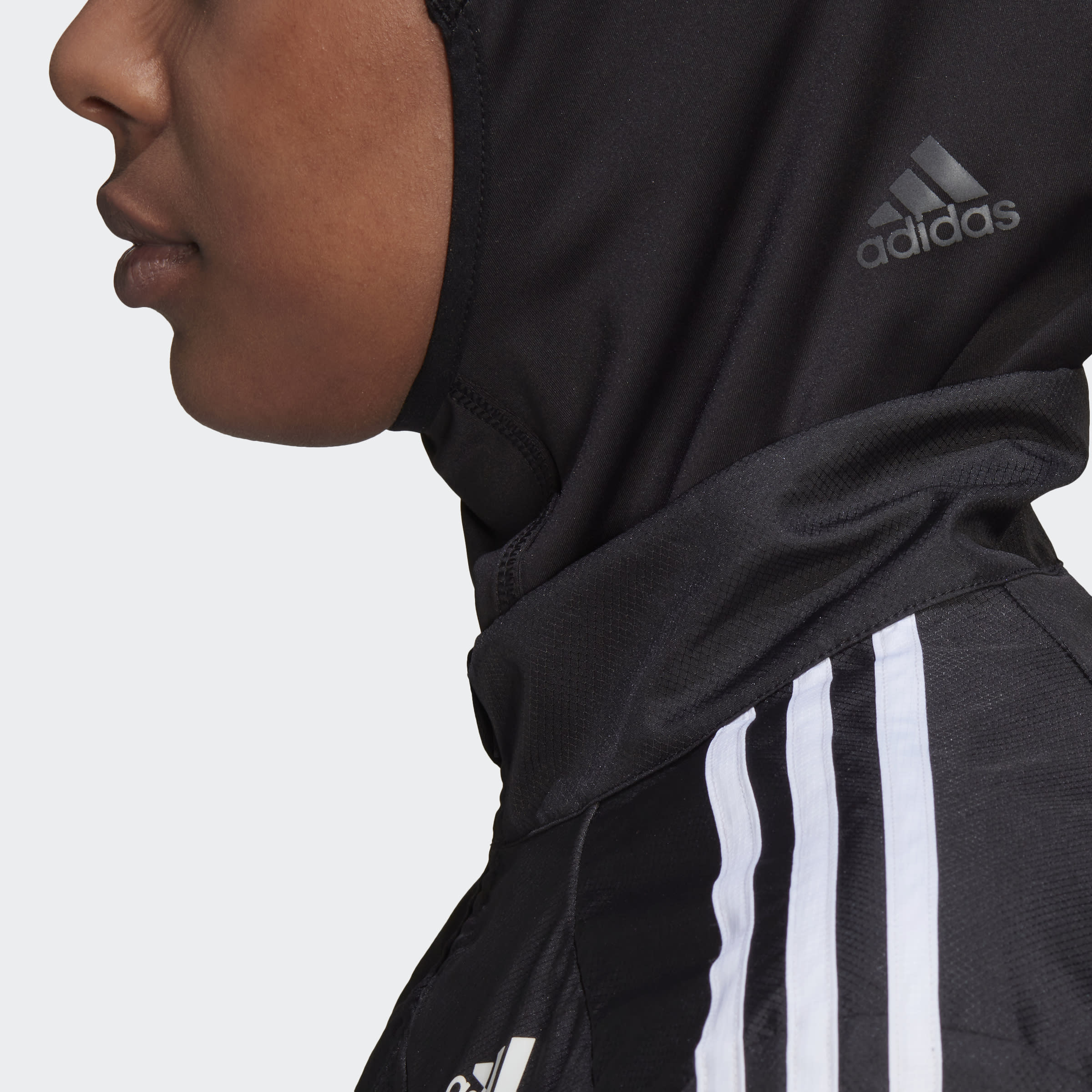 adidas Run Icons 3-Stripes Sport Hijab Black Accessories