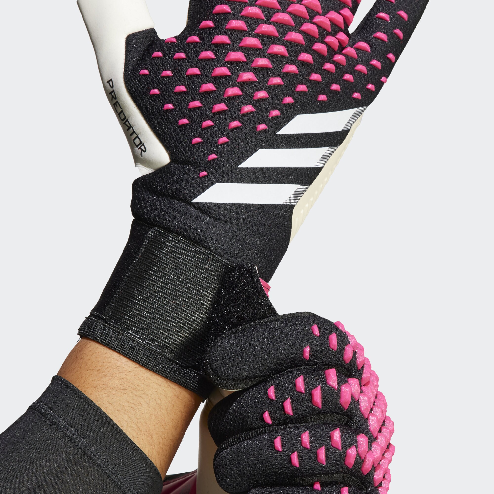 adidas Predator GL Competition - Black/White/Team Shock Pink - Mens GK ...