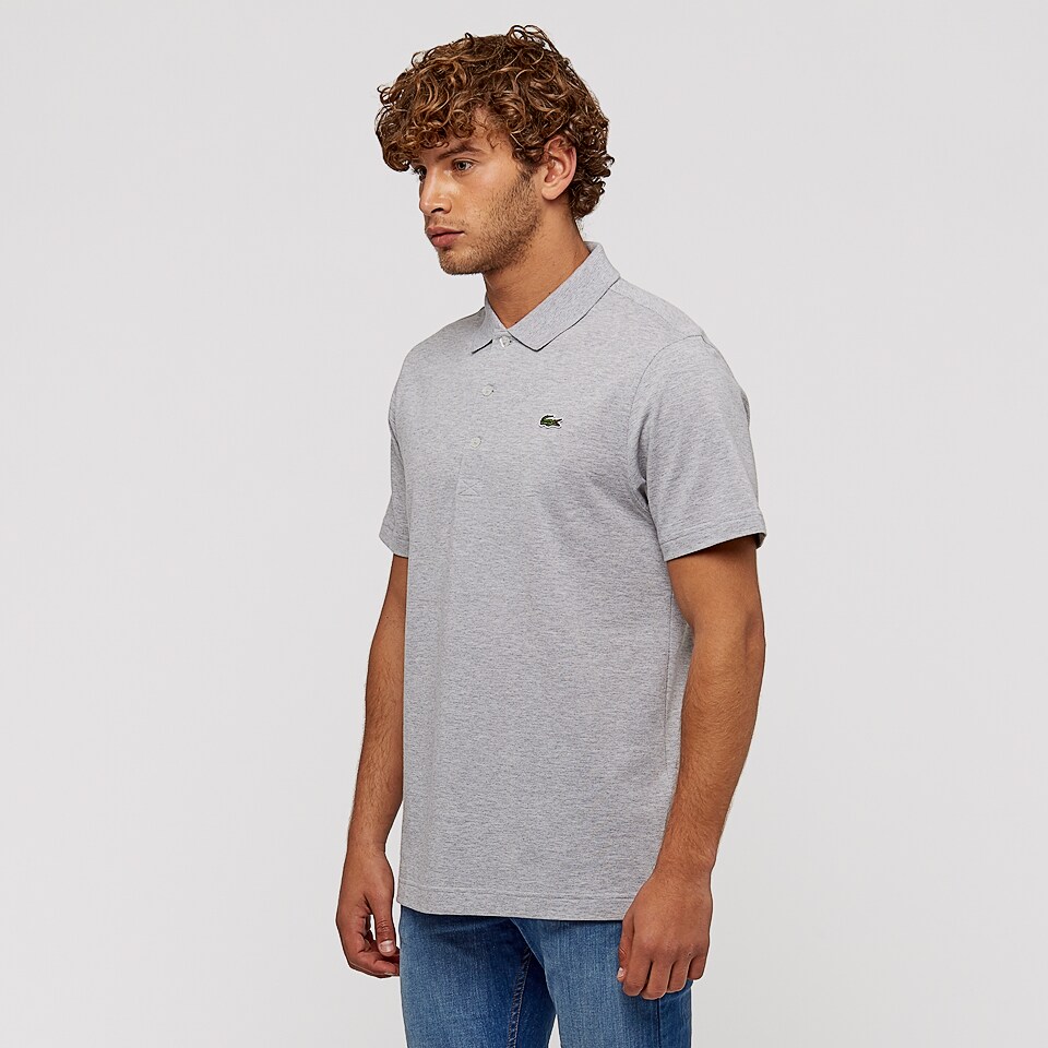 Men Clothing - Lacoste L1230 Polo Shirt - Silver Chine - L1230-CCA