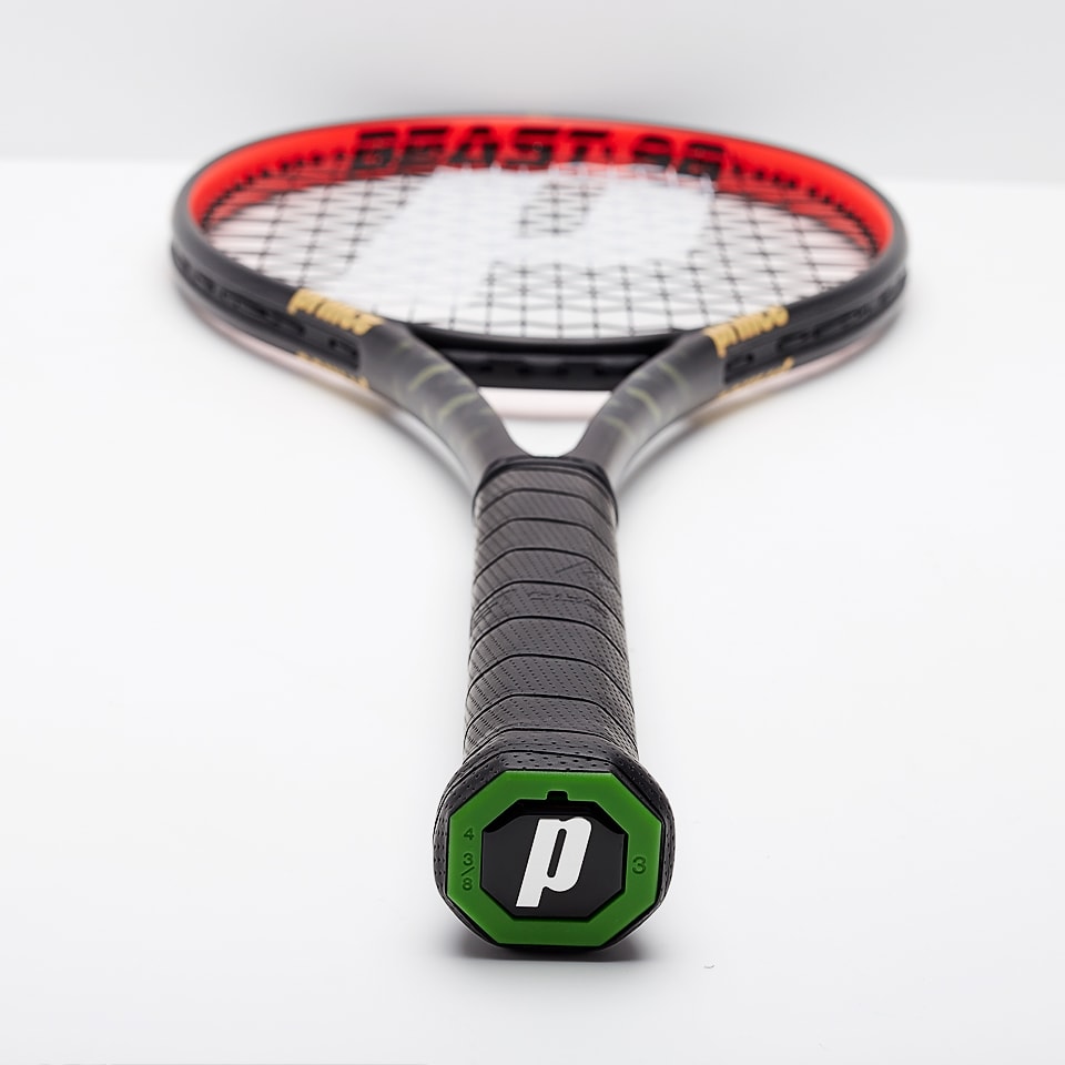 Prince Beast 98 (305) (Strung) - Black/Red - Mens Rackets