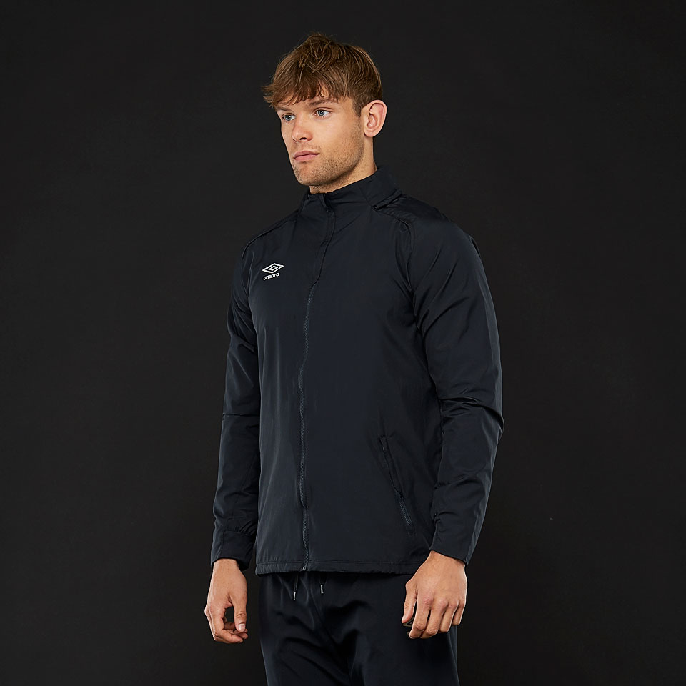 Umbro Training Shower Jacket - Black - Mens Clothing - 64800U-060