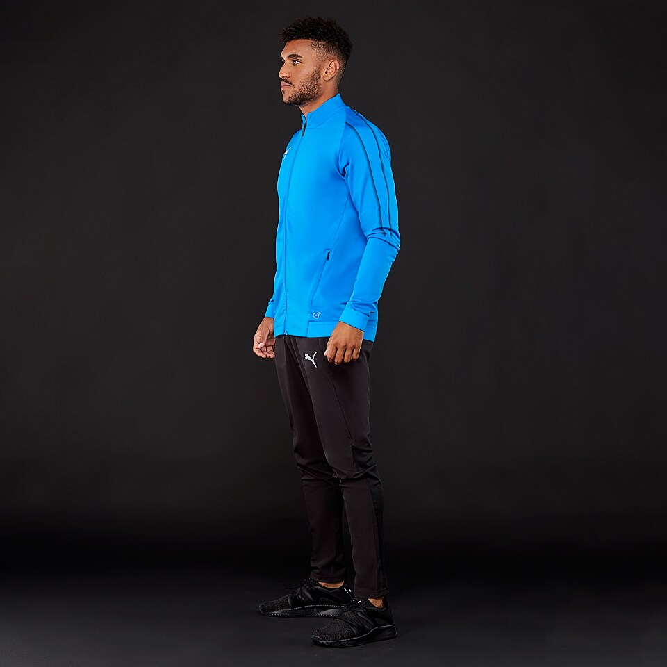 Mens Football Teamwear - Puma Final Training Jacket - Electric Blue ...