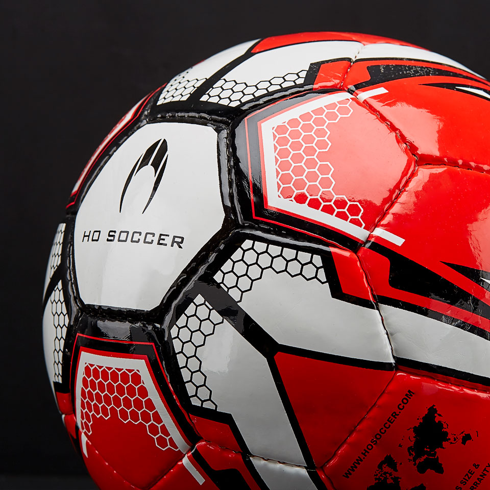 Ho Reflex Irregular Bounce Ball - Coaching Aids - Training - Red/White