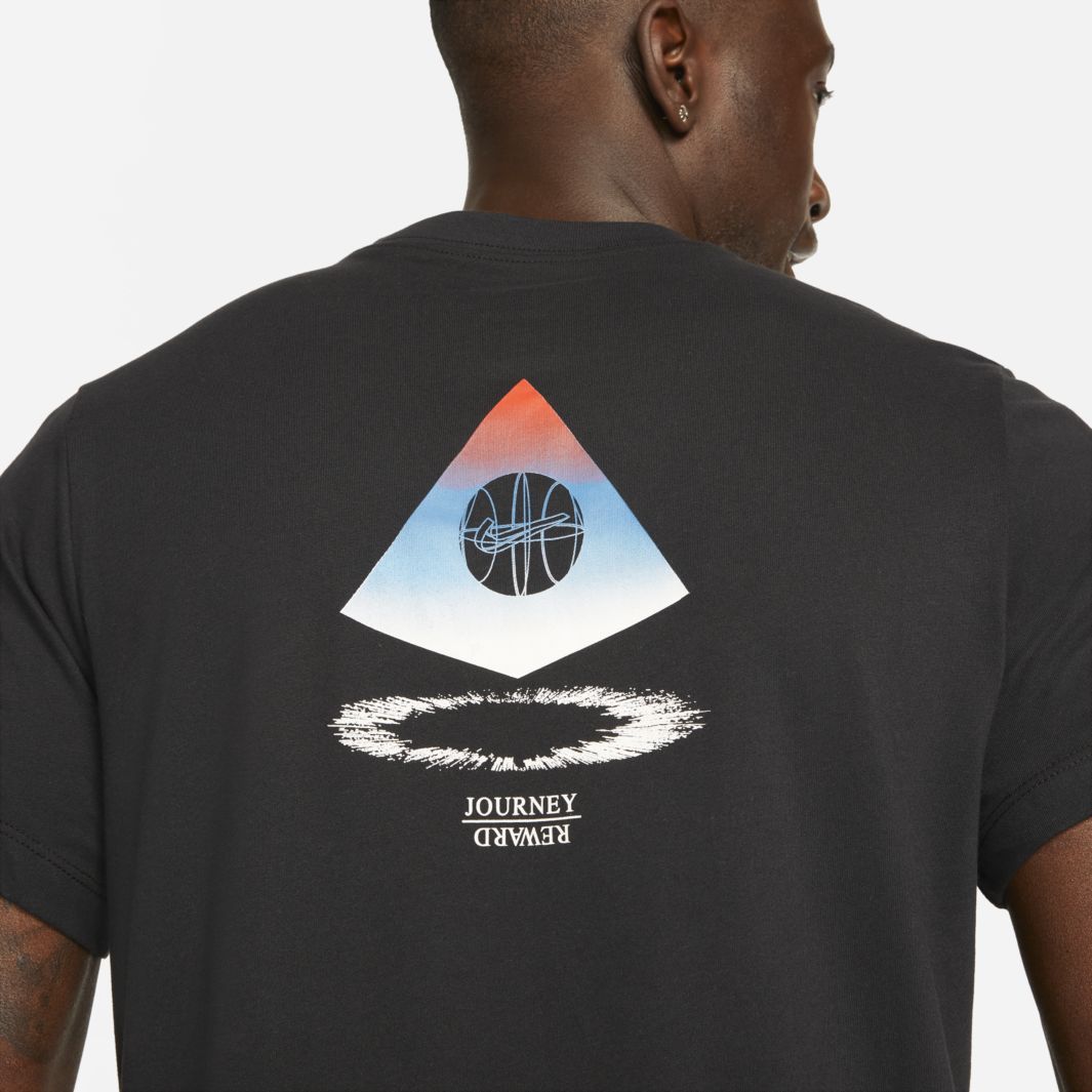 Nike Dri-FIT Kyrie Logo Tee - Black - Mens Clothing