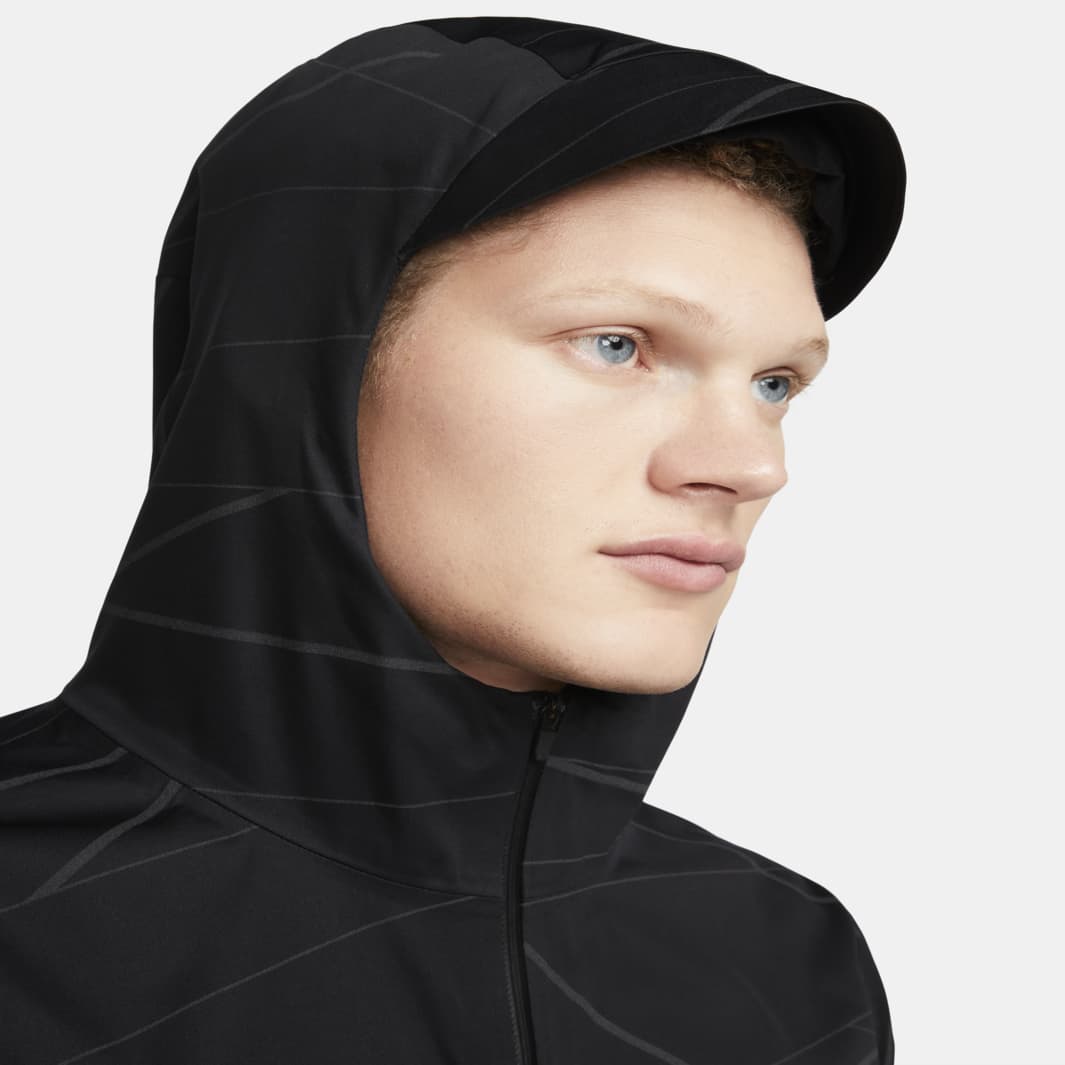 Nike Storm-FIT Run Division Jacket - Black/Blkref - Mens Clothing