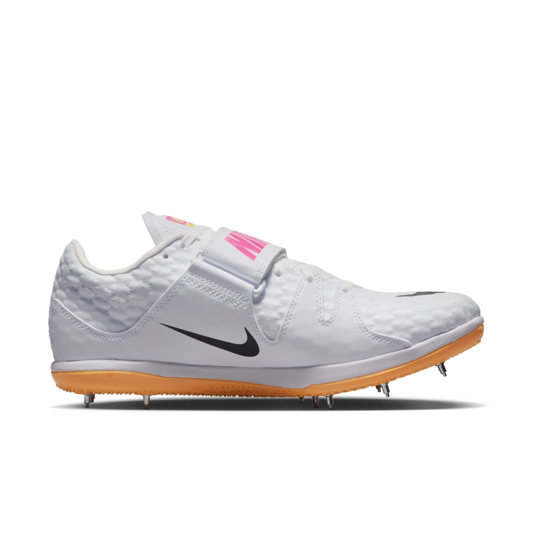Nike High Jump Elite - White/Black-Hyper Pink-Laser Orange - Mens Shoes ...