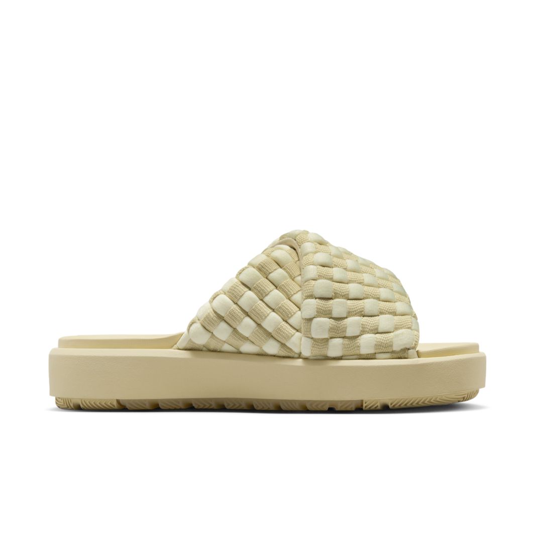Womens Jordan Sophia Slides - Team Gold/Alabaster/White - Womens Shoes