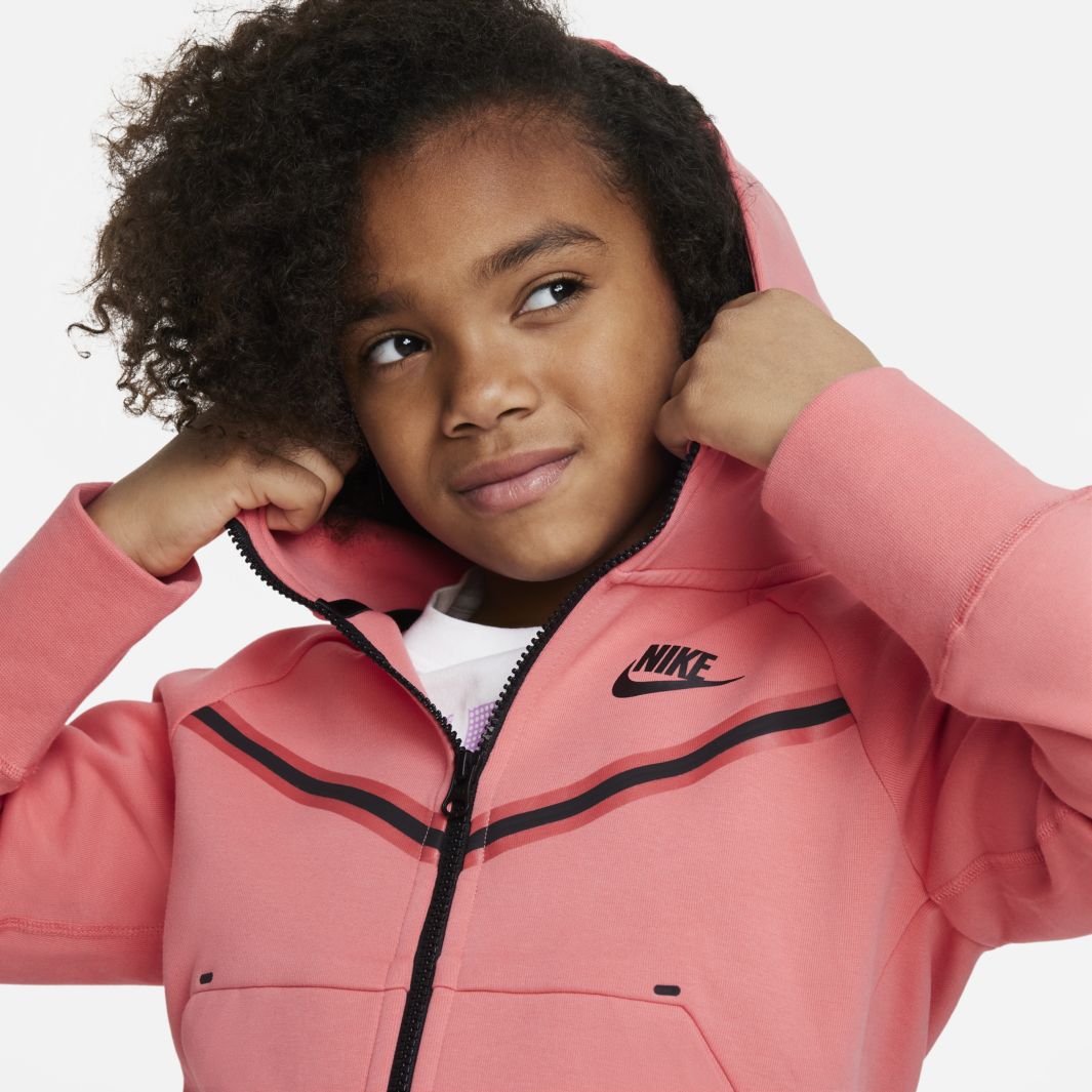 Nike Sportswear Older Girls Tech Fleece Full-Zip Hoodie (8-15Y) - Sea ...