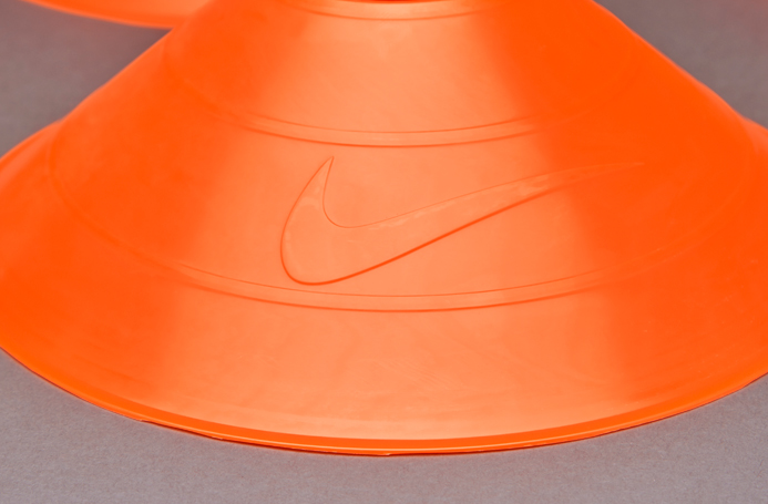 Nike 10 Pack Training Cones - Coaching Aids - Total Orange | Pro:Direct ...