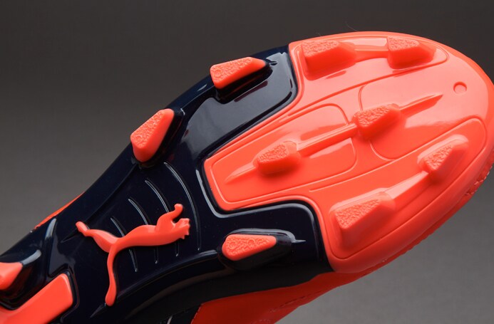 Puma evoPOWER 4.2 FG Jr / Junior Boots / Firm Ground /Lava Blast/White ...