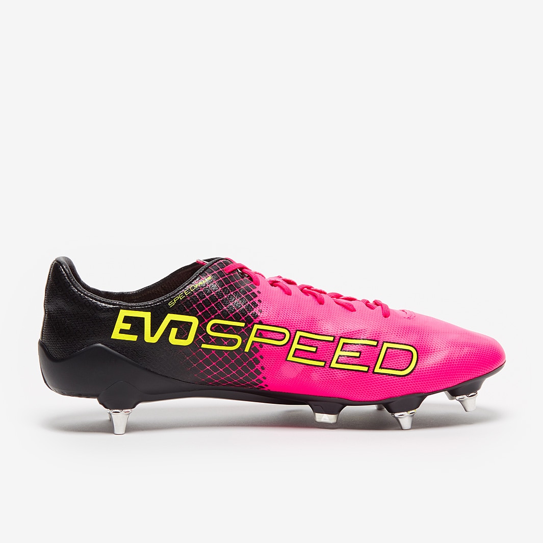Puma evoSPEED II SL Tricks Mix SG - Mens Boots - Soft Ground - Pink Glo ...