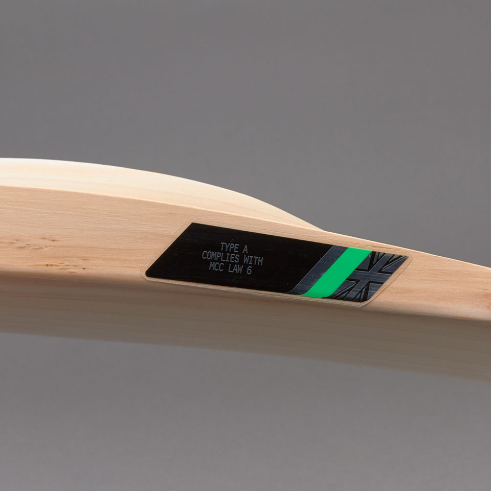 Chase R11 Finback Cricket Bat Junior - Black - Green