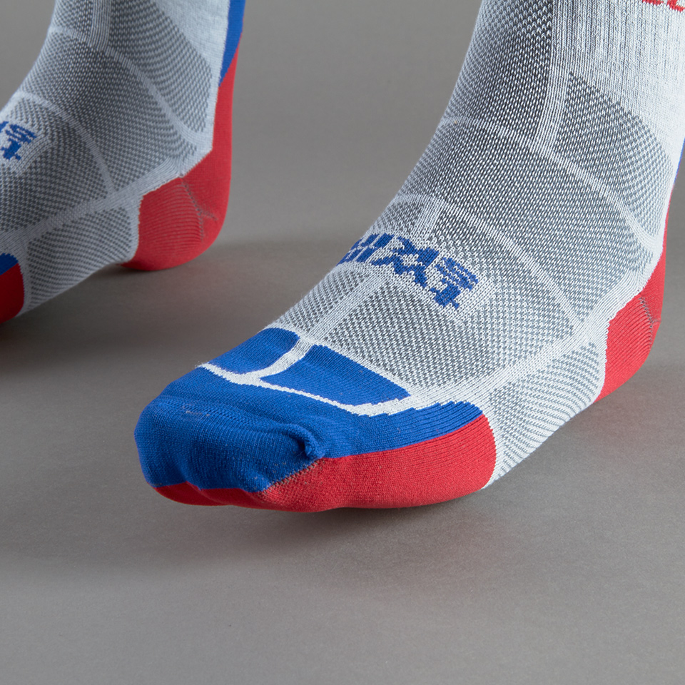 Hilly Unisex Twin Skin Anti-blister Anklet - Running Socks - Grey ...