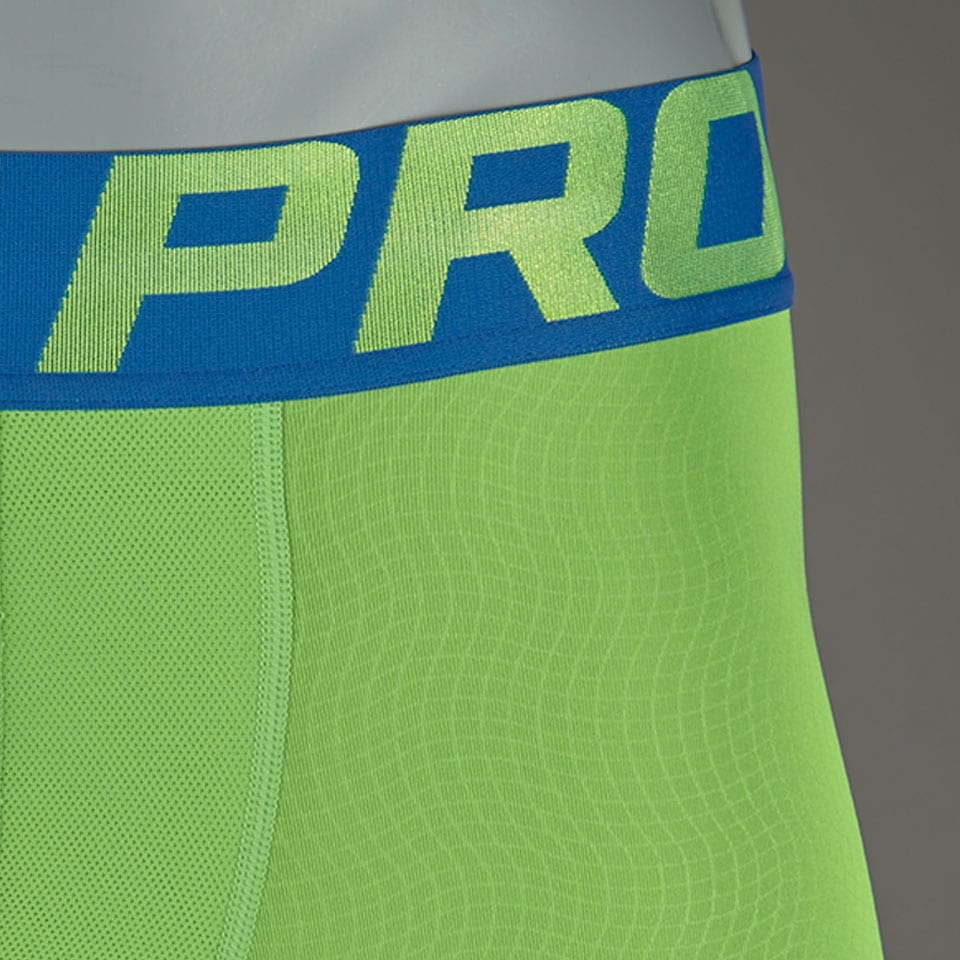 Nike Hypercool Max 3/4 Tight - Mens Clothing - Action Green/Action Green/Metallic Blue | Pro ...