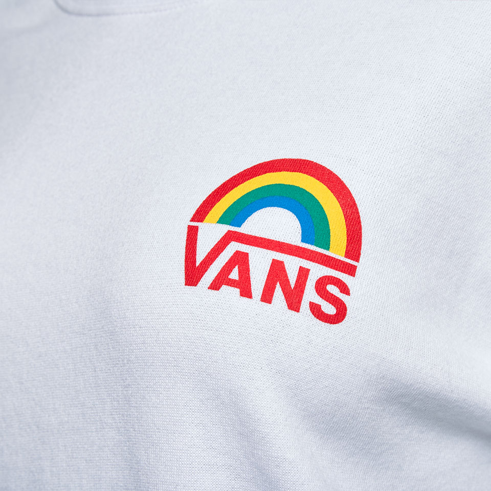 Womens Clothing - Vans - Smiles Crew - White - VA31O5WHT