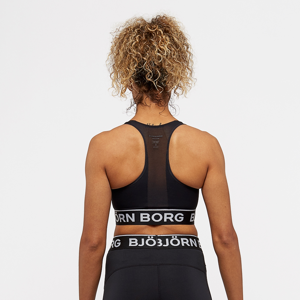Bjorn Borg Womens Noos Solids Bianca Sport Top - Black Beauty - Womens ...