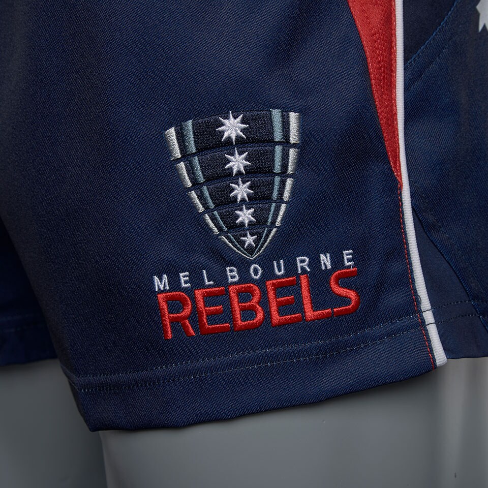 BLK Melbourne Rebels 2017 On Field Shorts - Mens Replica - Shorts ...