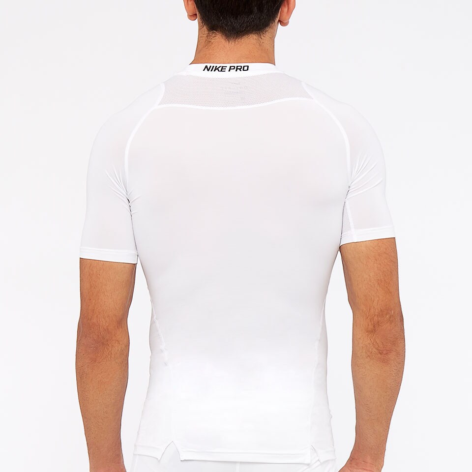 Nike Compression Pro SS Mock Top - Mens Base Layer - Compression ...