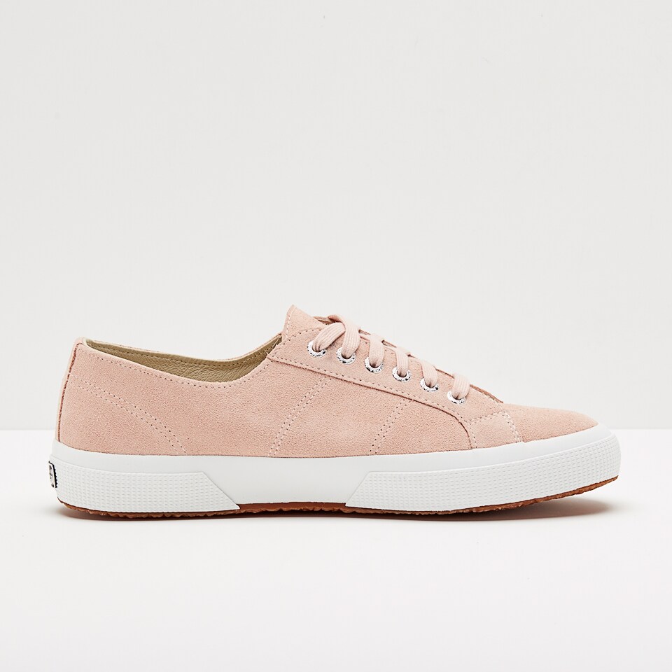 Mens Shoes - Superga 2750 Suede - Pink Skin - S003SR0-W6Y
