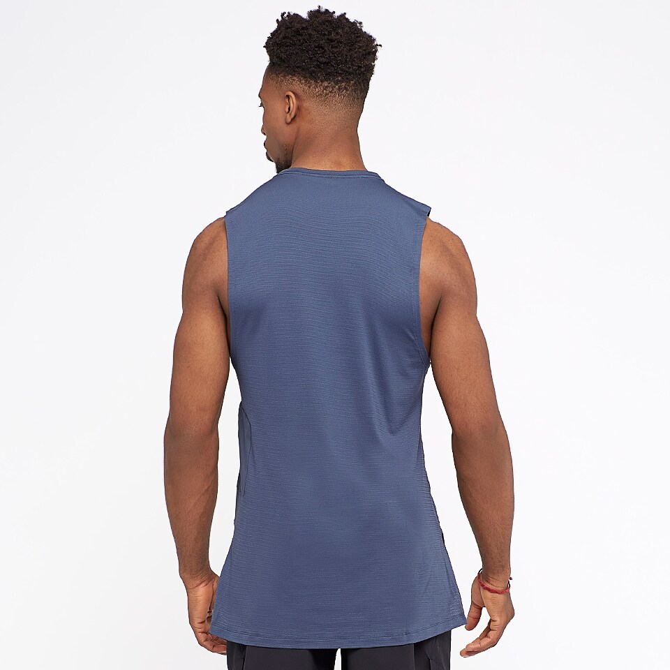 Nike Fitted Utility Tank - Mens Base Layer - Compression - Thunder Blue ...