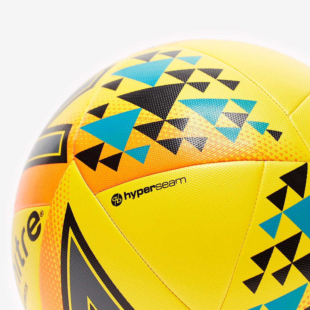 Mitre Ultimatch Football - Footballs - Match Day - Yellow/Orange/Blue ...