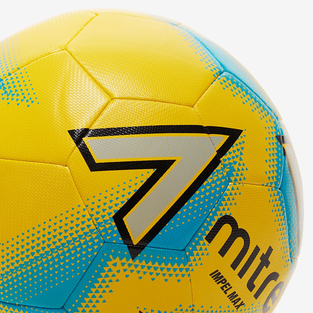Mitre Impel Max Football - Footballs - Training - Yellow/Silver/Blue