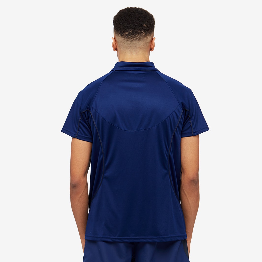 Mens Clothing - Gray-Nicolls Matrix Polo Shirt - Navy - Polo Shirts