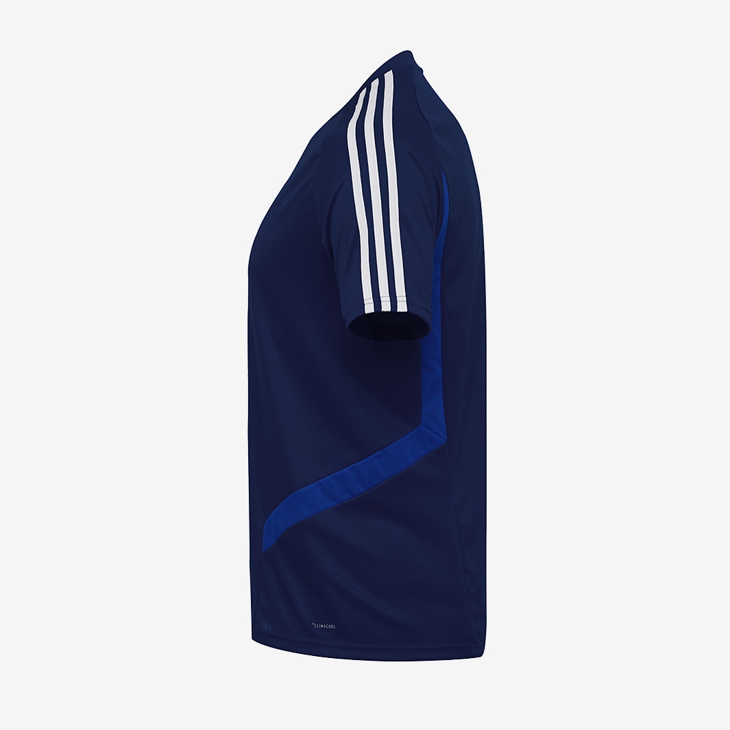 adidas Tiro 19 Training Jersey - Dark Blue/Bold Blue/White - Mens ...