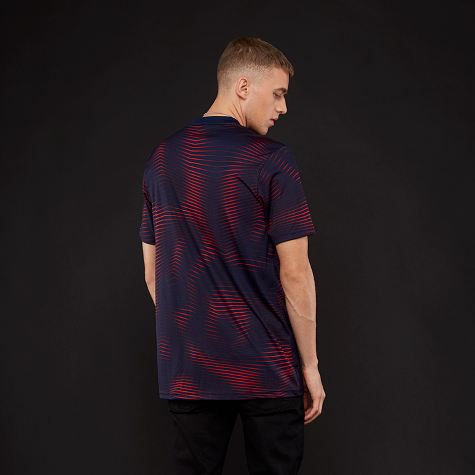 adidas FC Bayern Munich 2018/19 Home Pre-Shirt - Collegiate Navy/FCB ...