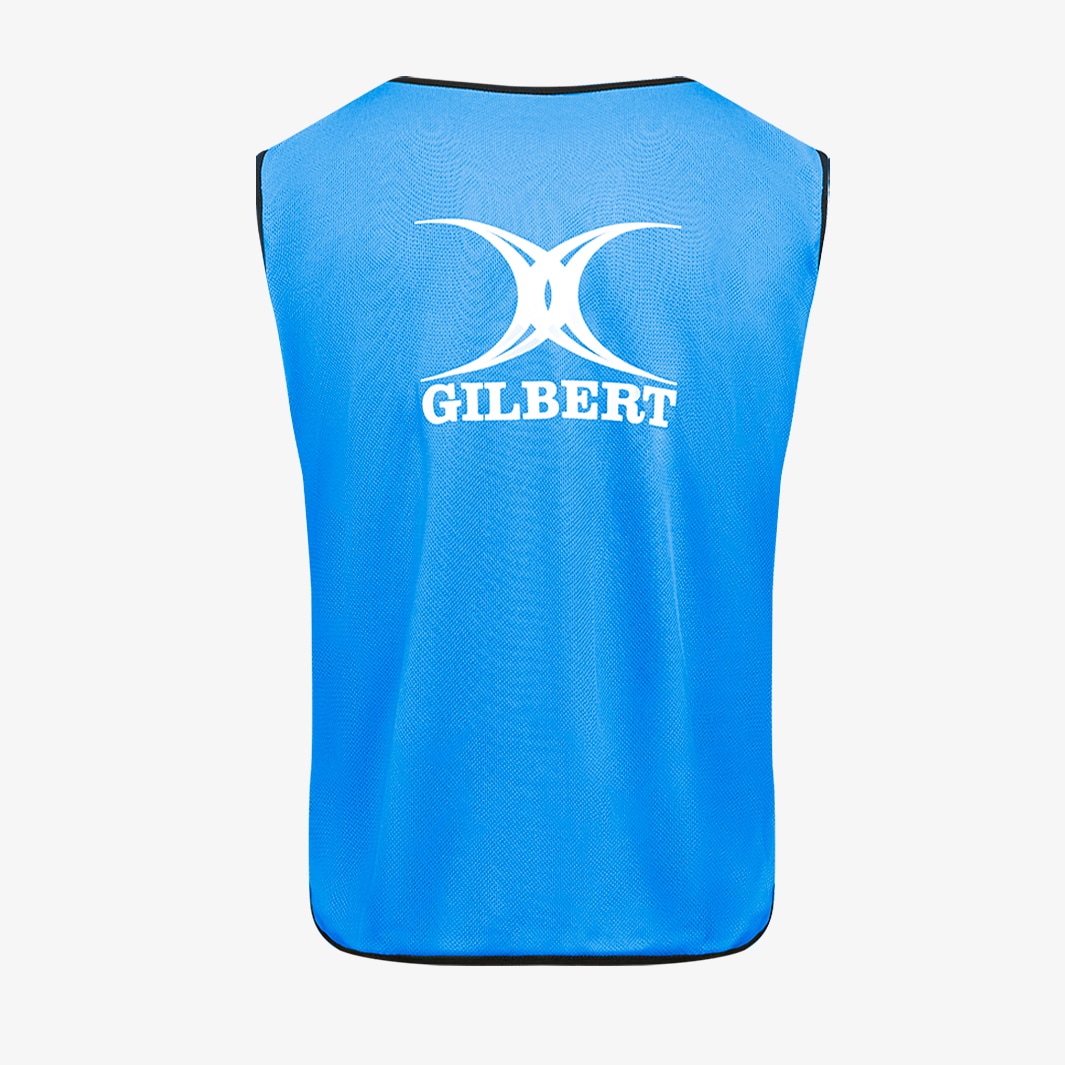 Gilbert Junior Reversible Bib - Blue/Green - Coaching Aids - Training ...