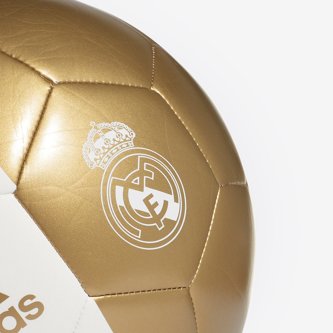 adidas Real Madrid 2019/20 Capitano - White/Dark Football Gold ...
