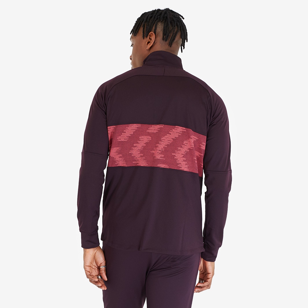 Nike Dry Strike Track Jacket - Burgundy Ash/Burgundy Ash/Racer Pink ...