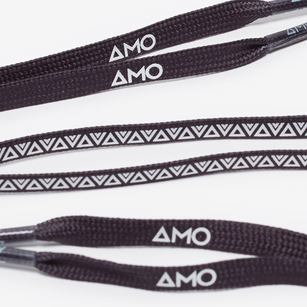 AMO Grip Lace 2.0 - Accessories - Laces - Jet Black/Bright White