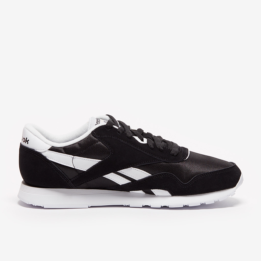 Reebok CL Nylon - Black/White - Mens Shoes | Pro:Direct Soccer