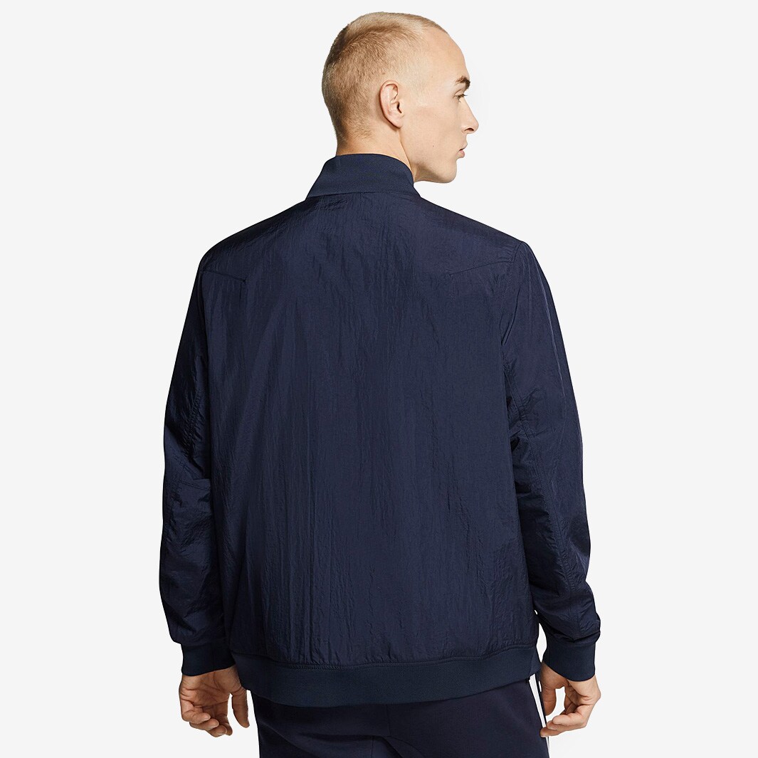 Nike Chelsea FC 2019/20 NSW Authentic Varsity Jacket Frenchs - Obsidian ...