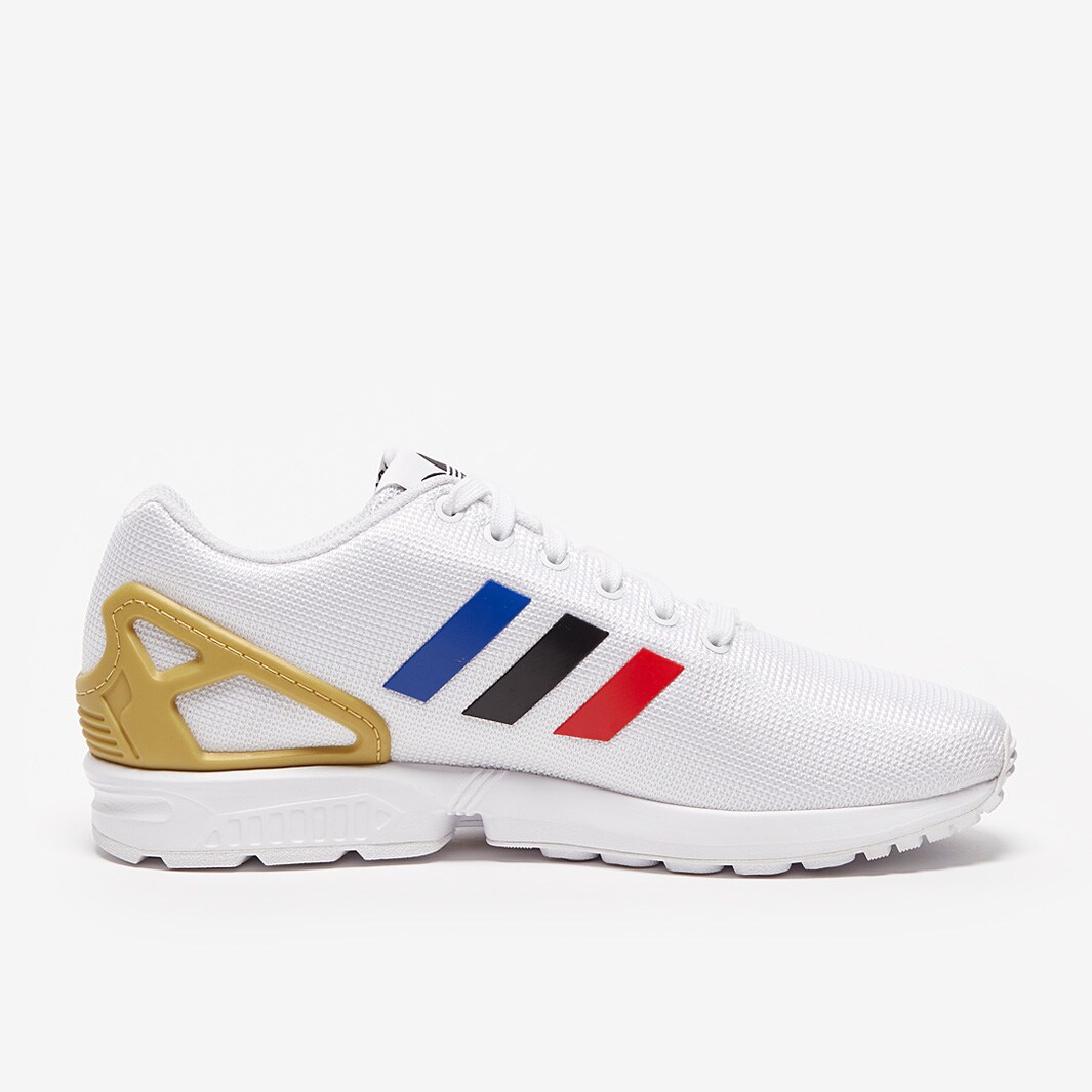 adidas ZX Flux - White/Core Black - Mens Shoes