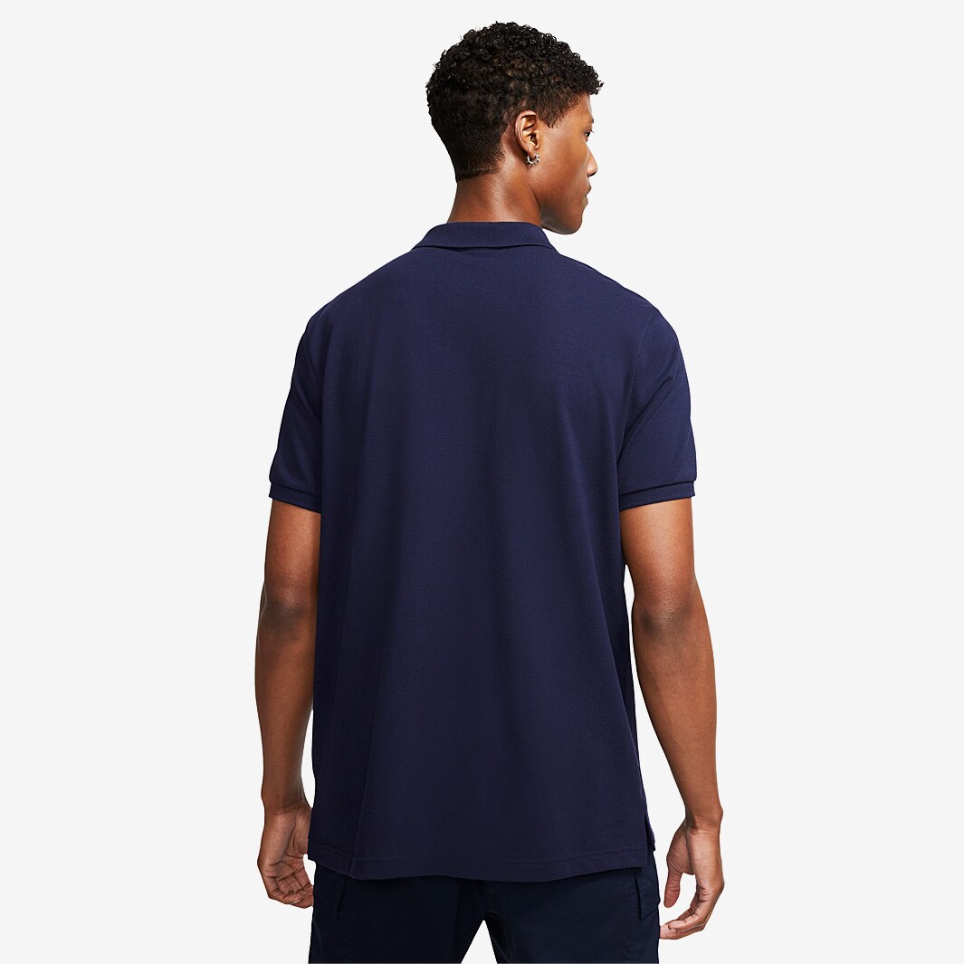 Nike France 2020 NSW Polo PQ Crew - Blackened Blue/White - Mens Replica ...