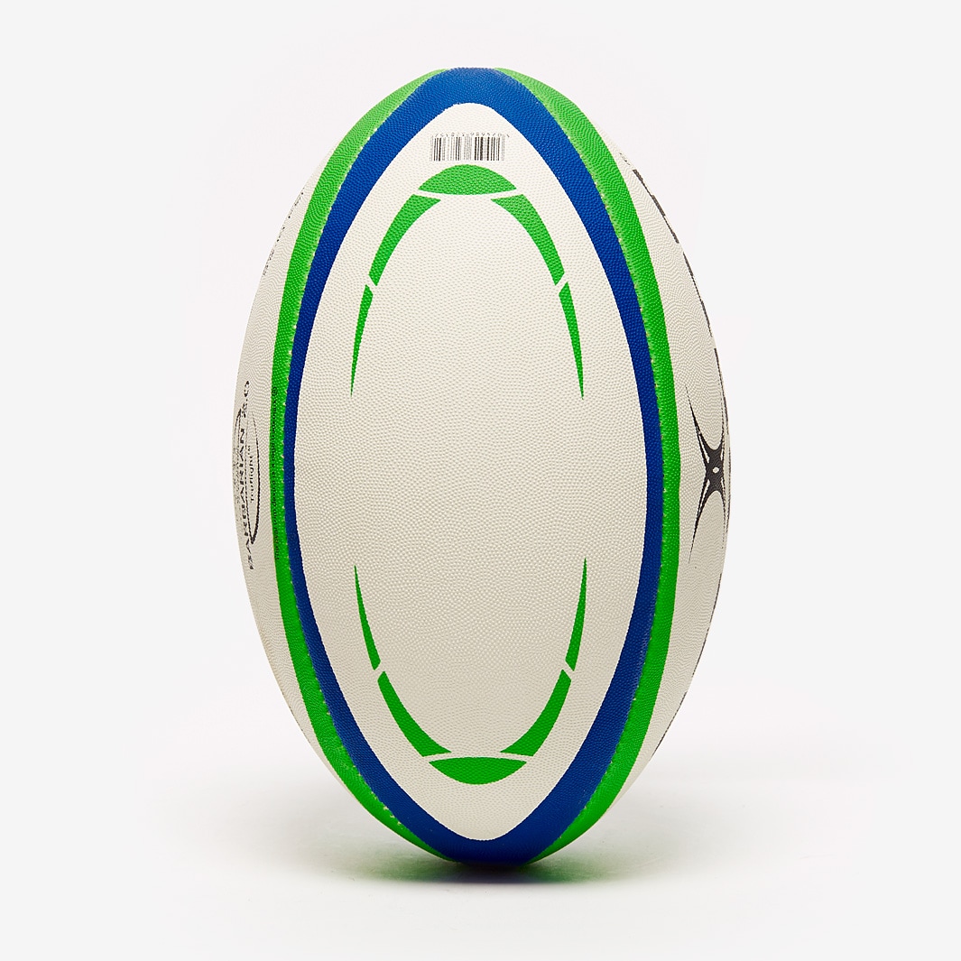 Gilbert Barbarian 2.0 Rugby Match Ball - Blue/Green - Rugby Balls