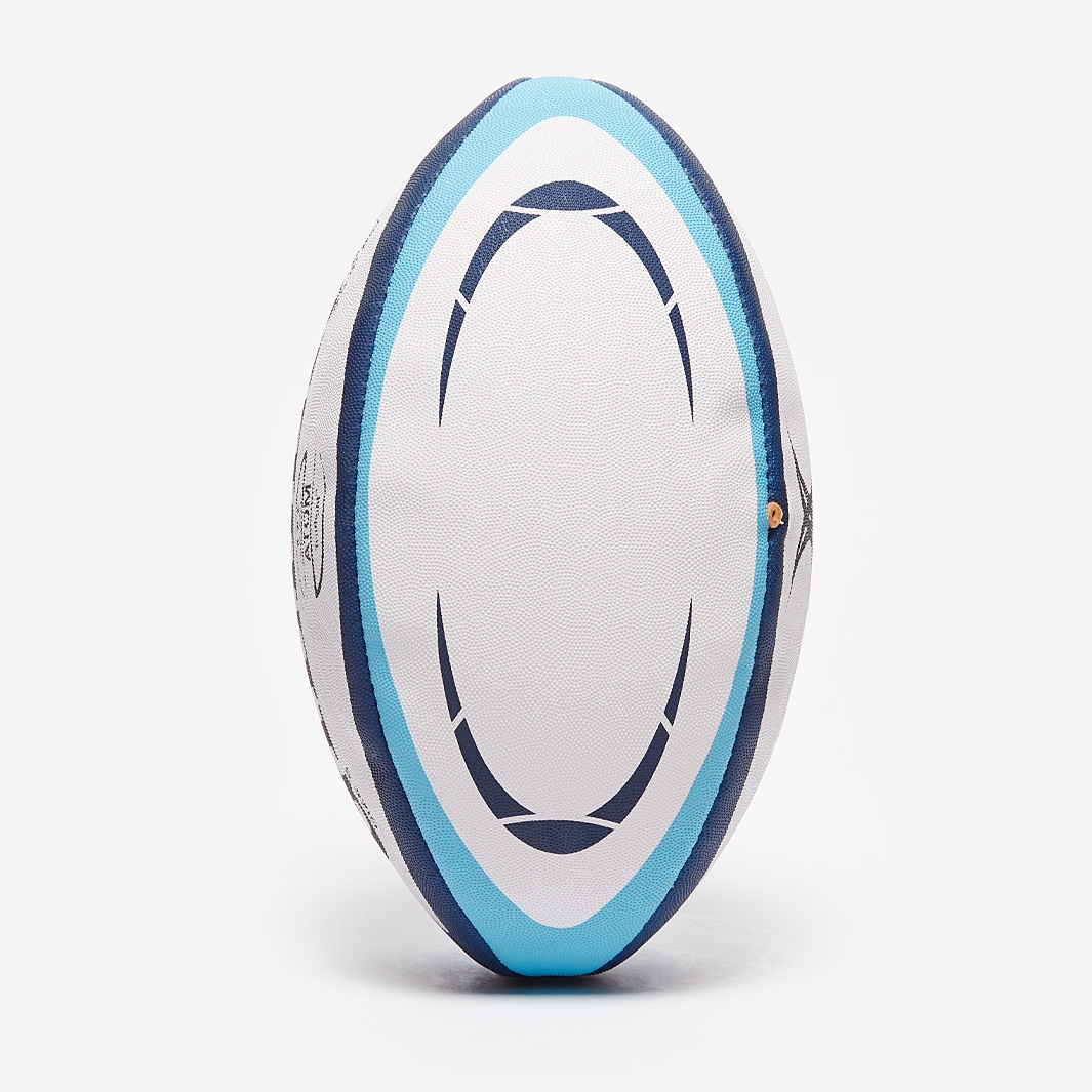 Gilbert Atom Rugby Match Ball - Blue - Rugby Balls