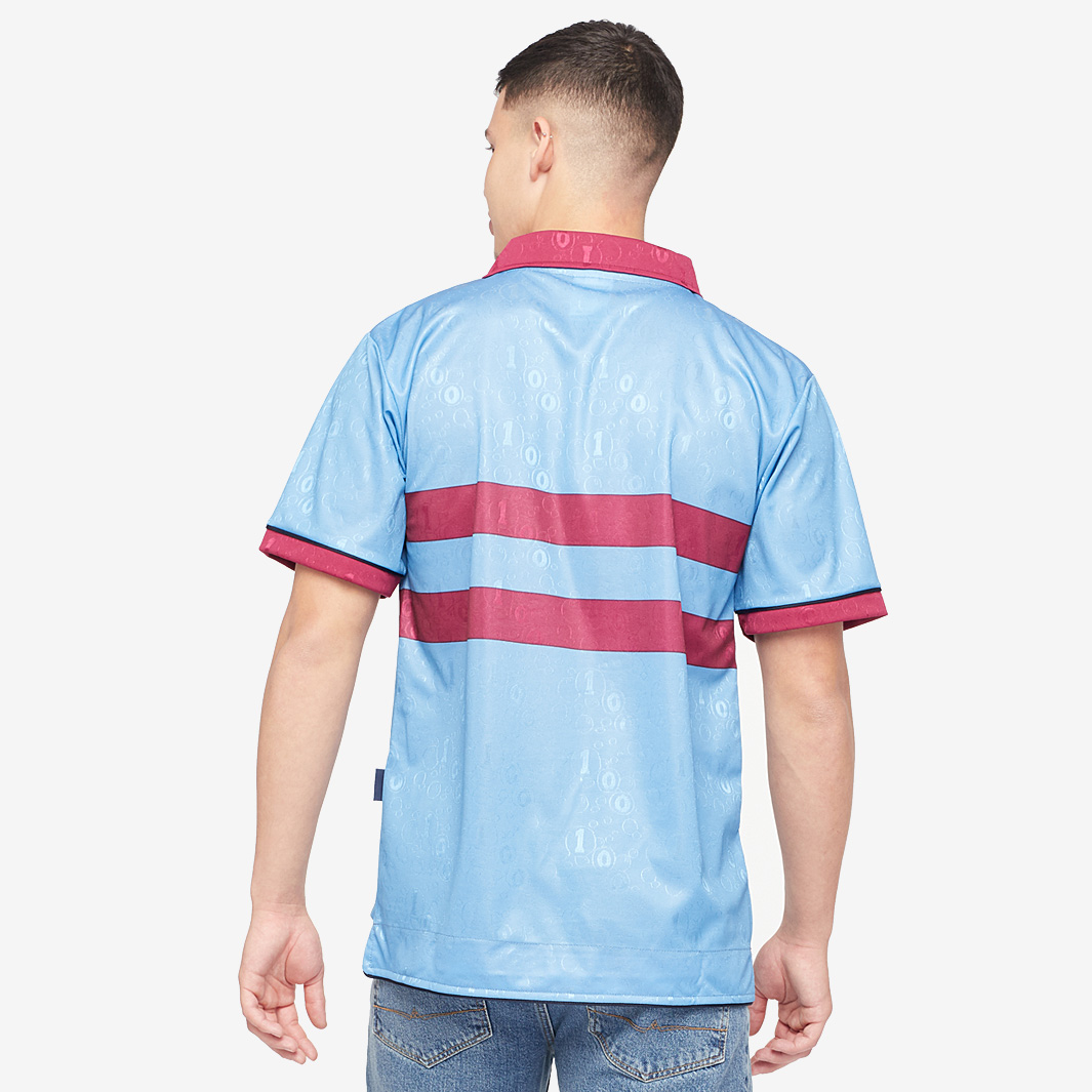 Score Draw West Ham United 1995 Centenary Away Shirt - Blue/Claret ...
