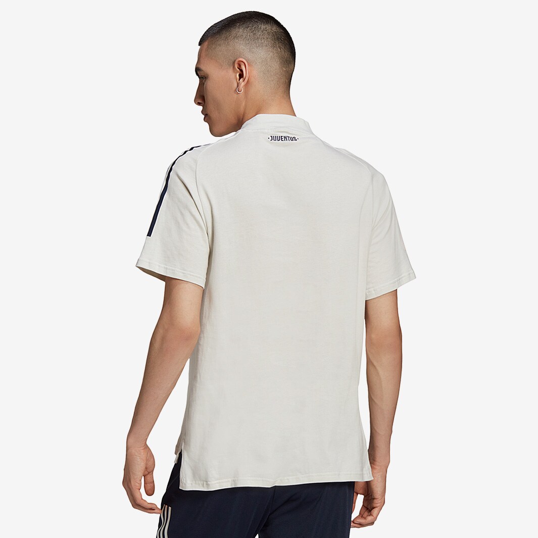 Adidas Juventus 20 21 Tee Orbit Grey Legend Ink Mens Replica Tops