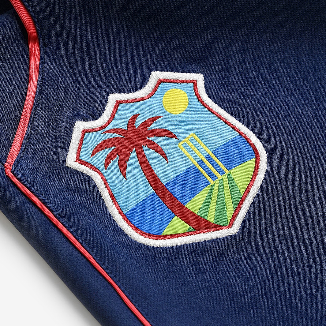 Castore West Indies Training Short - Navy/ Maroon - Cricket Replica