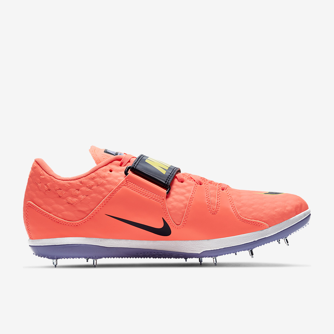 Nike High Jump Elite - Bright Mango/Blackened Blue-Purple Pulse - Mens ...
