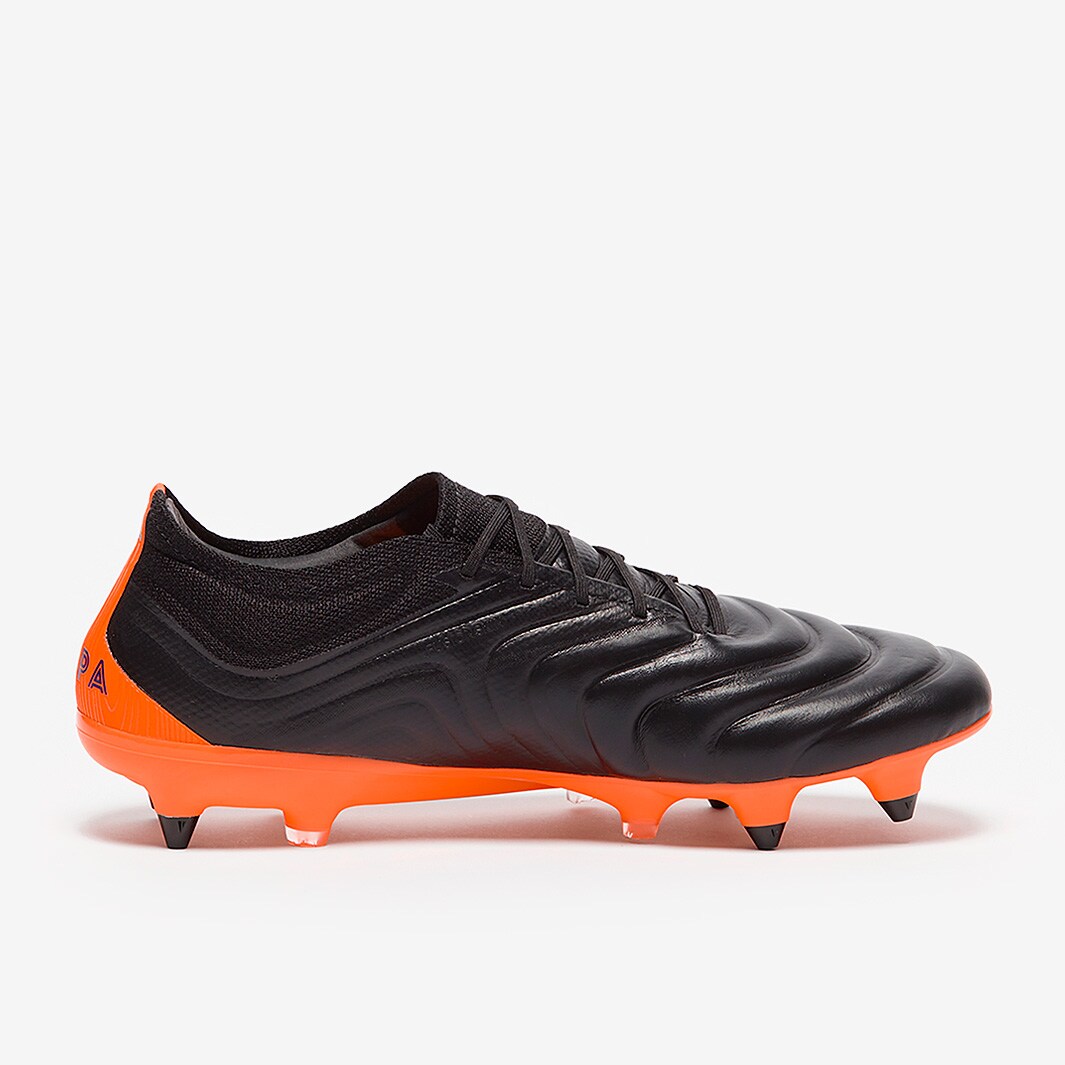 adidas Copa .1 SG - Nero Core/Arancione Signal/Bianco - Scarpe Calcio ...