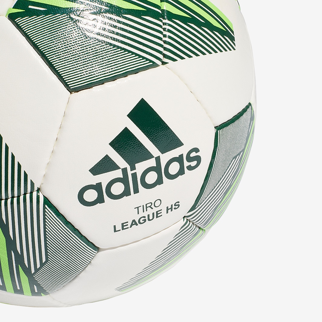 Balón de fútbol adidas Tiro Match-Balones de fútbol-Blanco/Verde oscuro ...