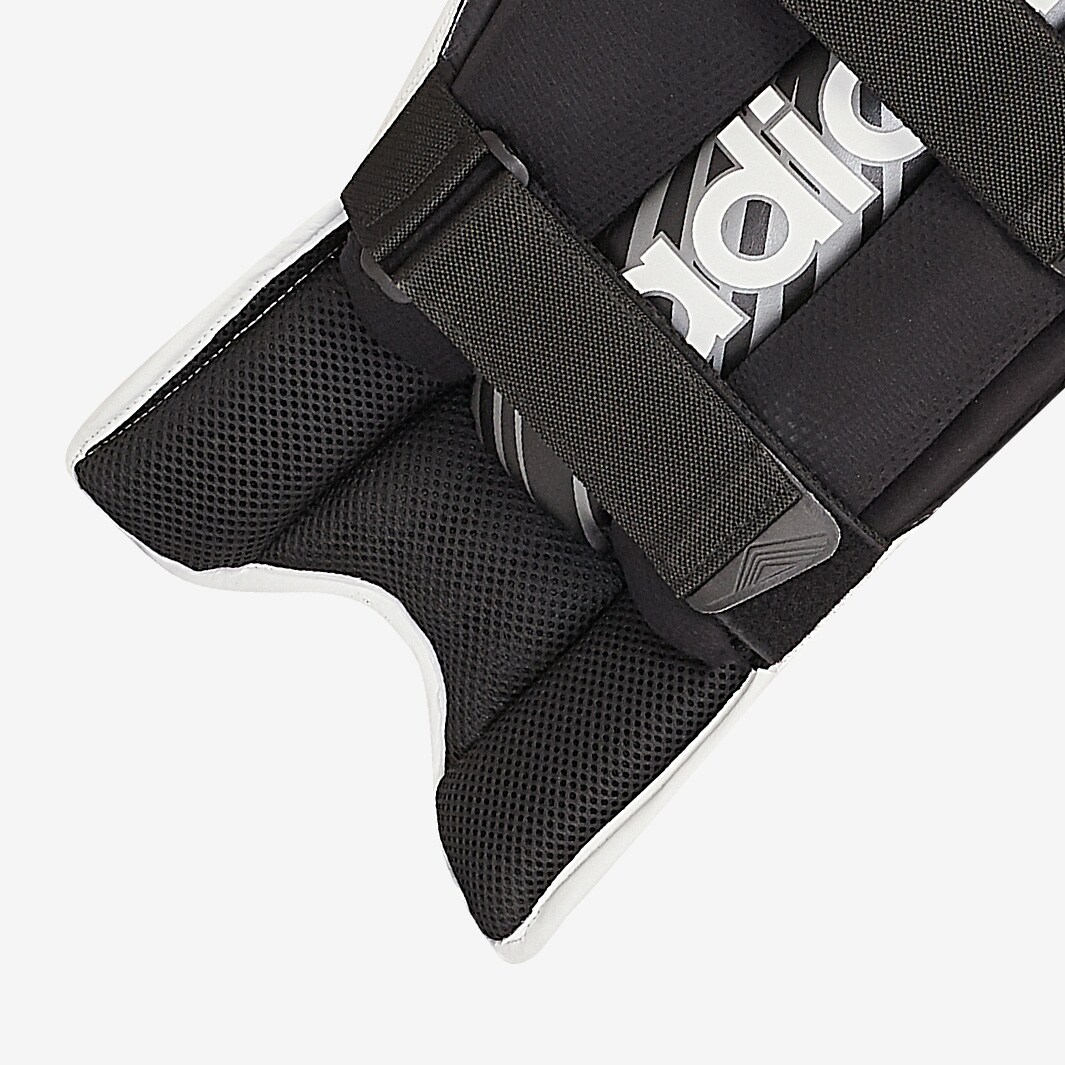 adidas Incurza 2.0 LH Junior Batting Pads - White/Acid Yellow - Junior ...