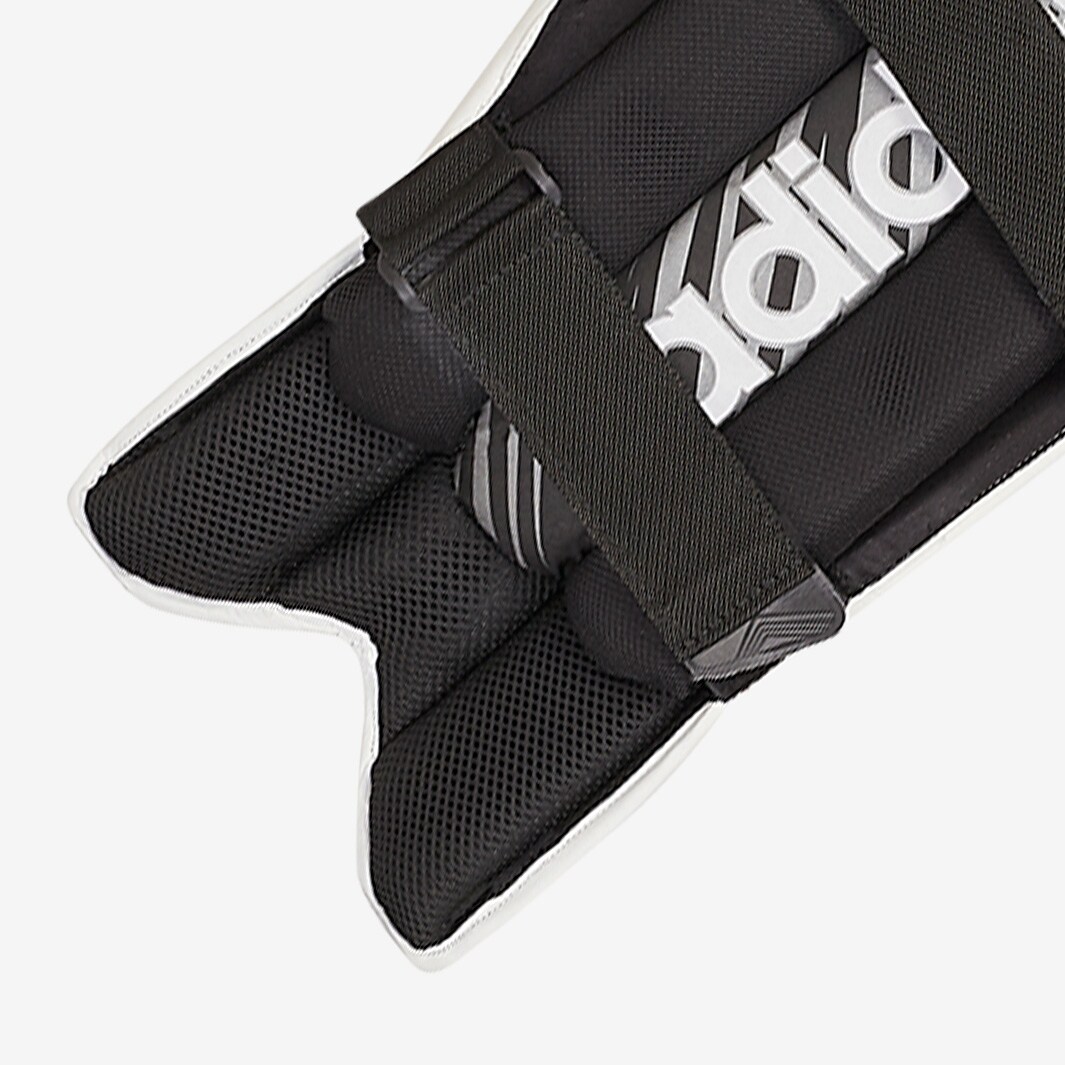 adidas Incurza 3.0 LH Batting Pads - White/Acid Yellow - Batting ...