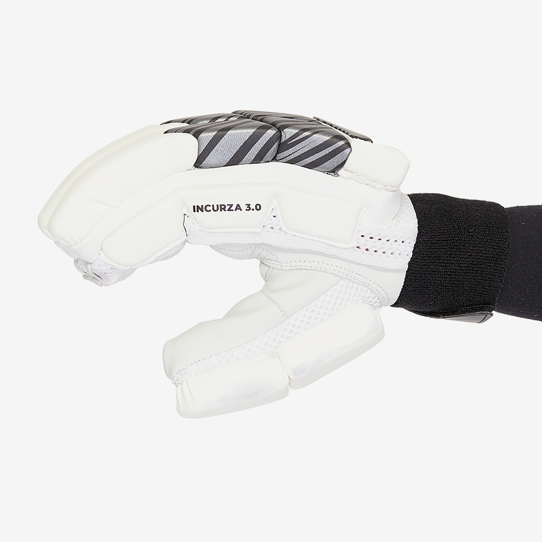 adidas Incurza 3.0 RH Batting Gloves - White/Acid Yellow - Batting ...