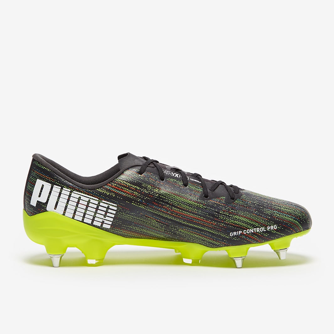 Puma Ultra 2.2 SG - Negro/Blanco/Amarillo - Botas para hombre | Pro ...